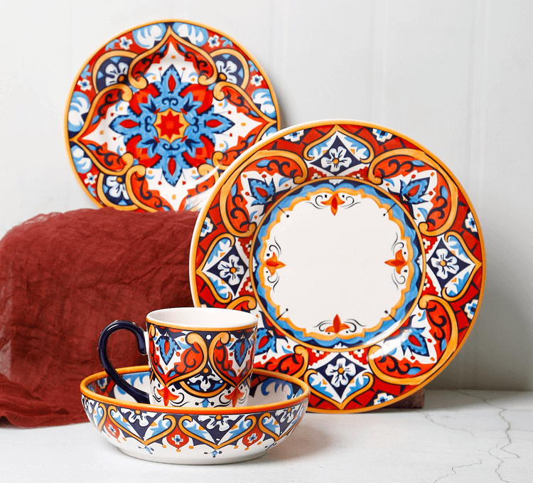 Porcelain collection: The Mountain of Flames - Mantao Ceramic Co., Ltd